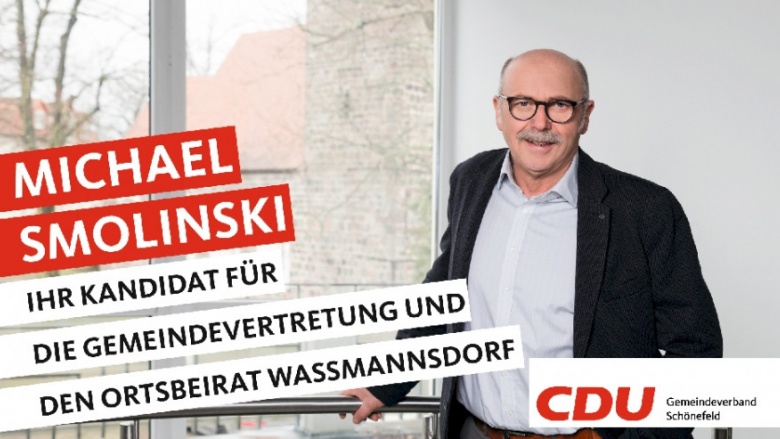 Ihre Kandidaten stellen sich vor: Heute Michael Smolinski ...